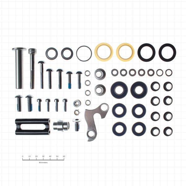Bushing & Bolt Kits: Out-of-bounds bushing kit #5 | Kona